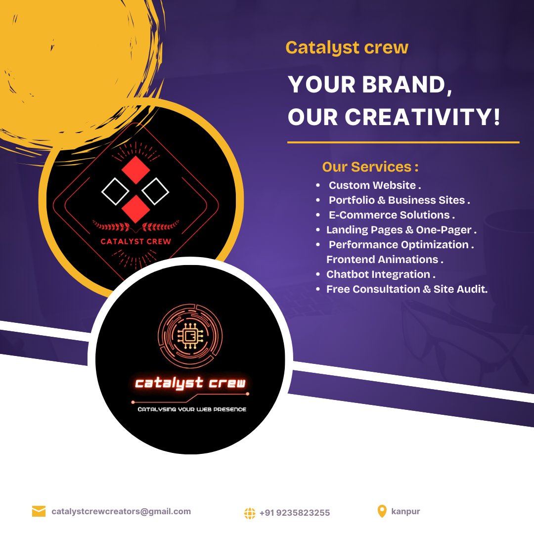 Catalyst Crew | Catalysing Your Web Presence